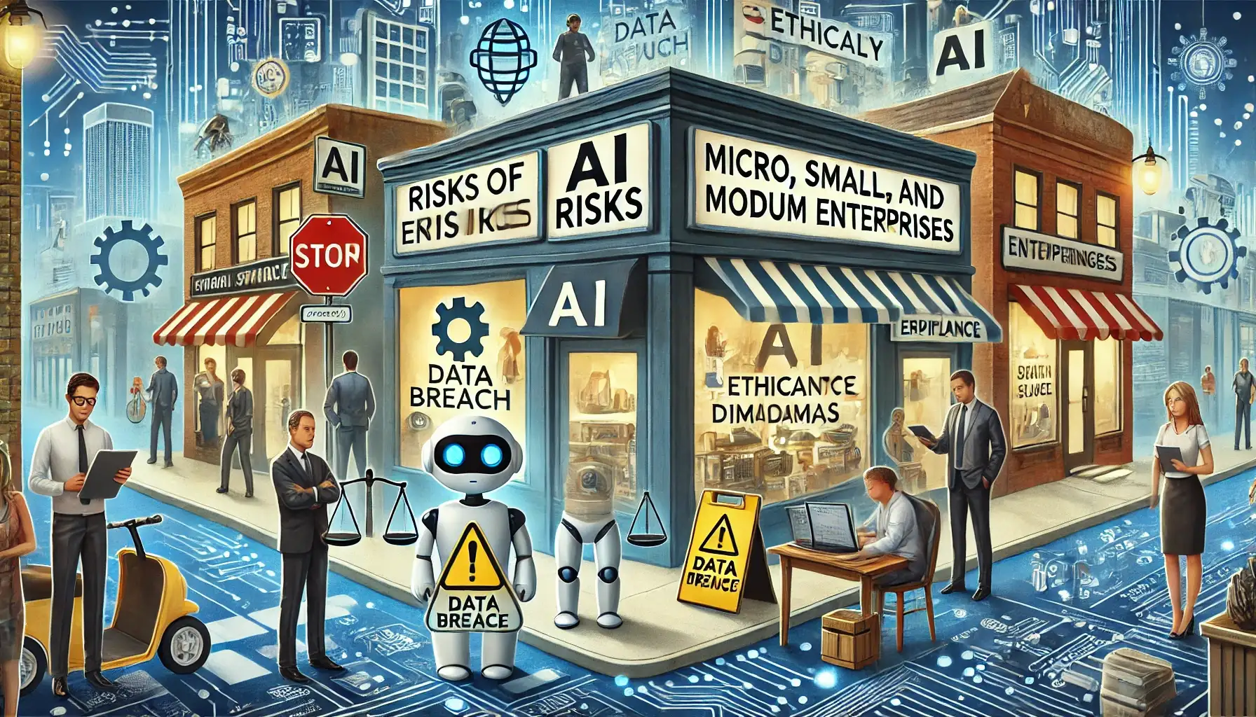 Artificial Intelligence risks for SMEs